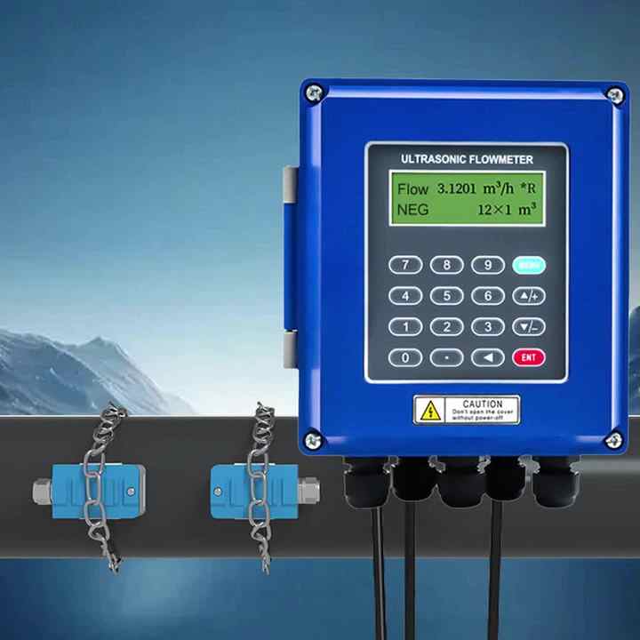Rs485 Dn50 Impulse Water Flow Meter 8mpas Portable Rail Installation ...