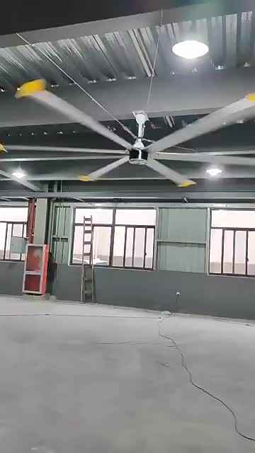 SHOW FANS 220V PMSM Motor Industrial Ceiling Fan 3.08m/10ft HVLS Big ...
