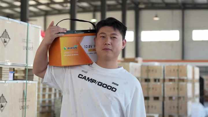 Bluesun Solar Lithium Ion Batteries - 24v 200AH BMS Protection