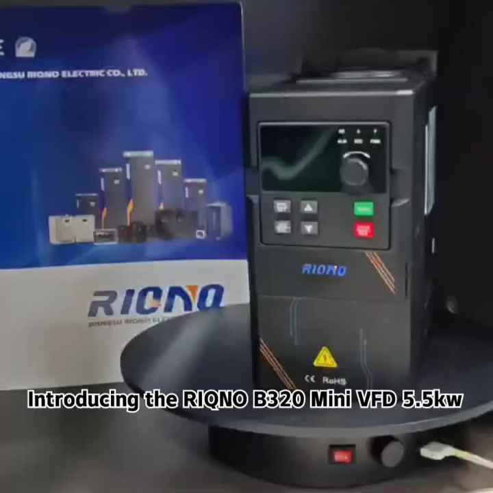 RIQNO B320 Series 380V 3 AC Motor Drive 2.2KW Variable Frequency 50 ...