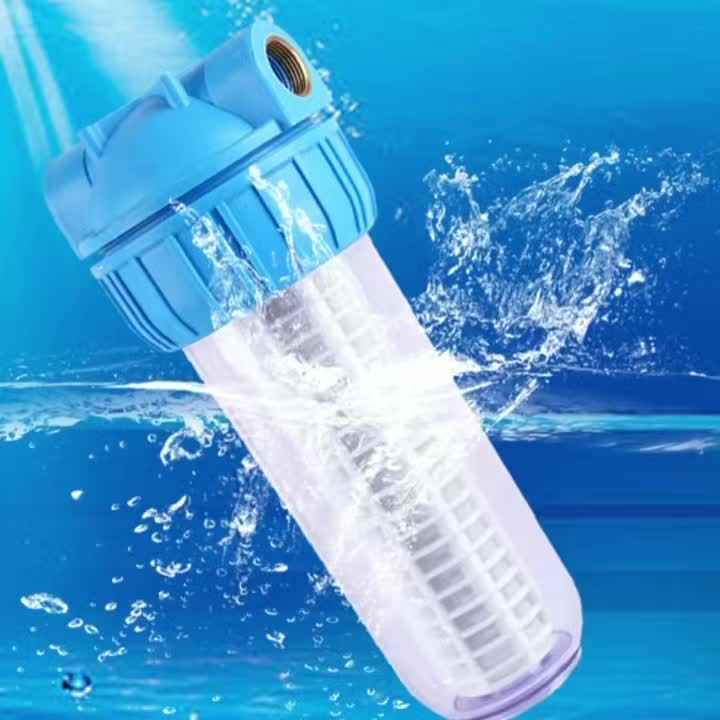 10 in Single Italian-style Water Filter Housing with Kit 3/4 in NPT for ...