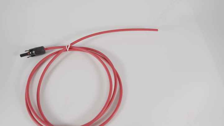 14/12/10AWG Pigtail Solar Panel Cable Single Ends Red Black ...