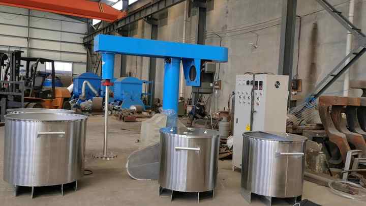 Dual Disc High Speed Agitator Disperser with Motor 2000L Capacity for ...