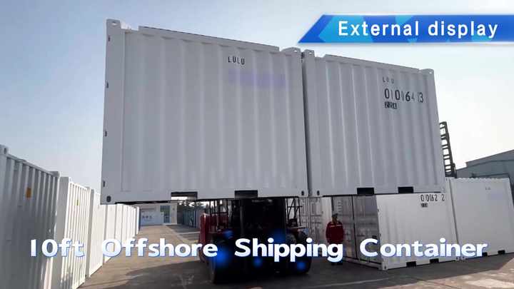 ATEX Certified A60 Standard 10ft Offshore Container Workshop - DNV 2.7 ...
