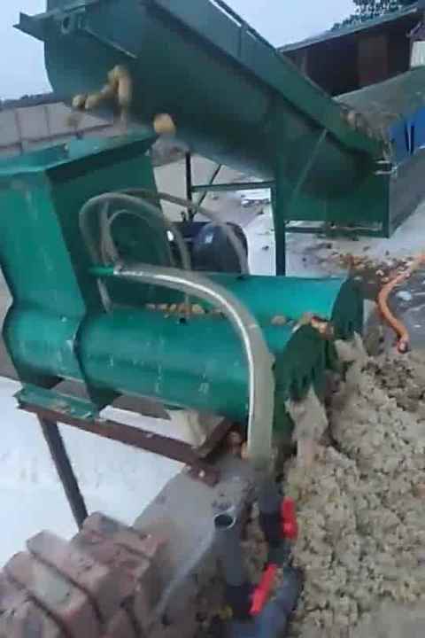 Good Performance Arrowroot Starch Processing Machine Small Cassava ...