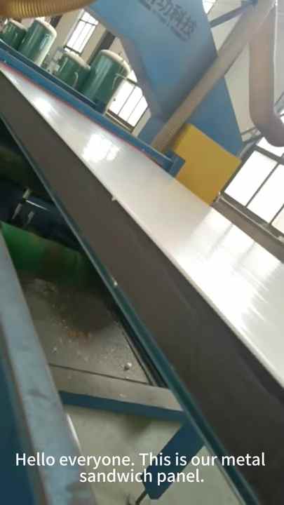 50mm Galvanized Steel PIR PU Foam Modern Sandwich Wall Panels Fire ...