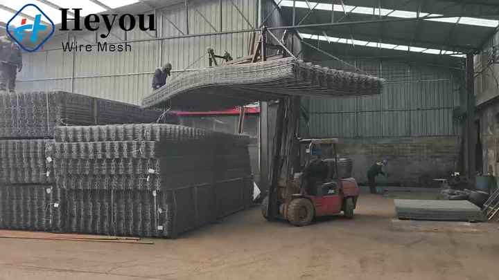 Heavy Duty Galvanized Q385 Q335 Q188 BRC Welded Steel Mesh Sheet DIN ...