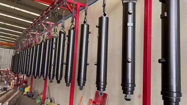 Dump Truck Multi-stage Hydraulic Cylinder for Bulk Coal Transport ...