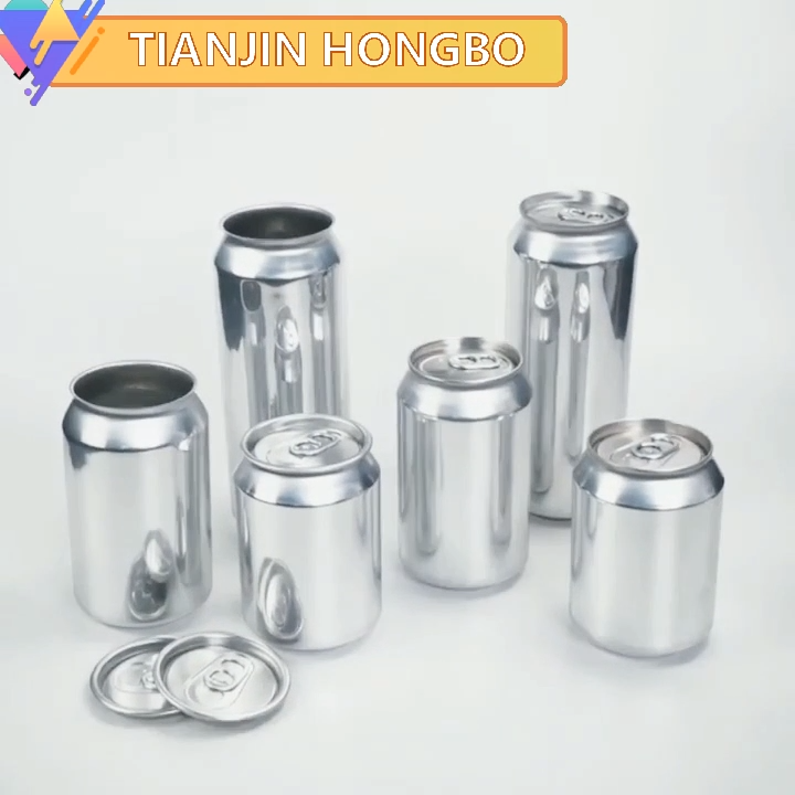 202 52mm Full Open Cap Pull Tab Lid - Aluminum Easy Open End