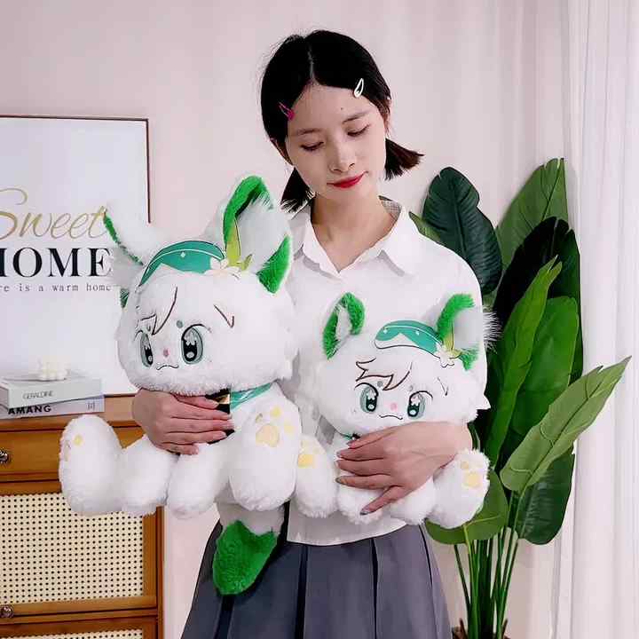 30-40cm Genshin Anime Plush Cute Soft Stuffed Kaedehara Kazuha Figure ...