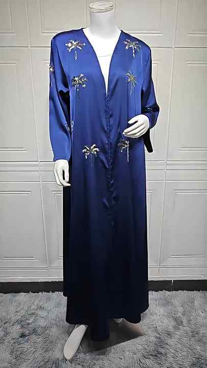 Muslim 2025 Modest Islamic Clothing Arabic Abaya Women Muslim Dress ...