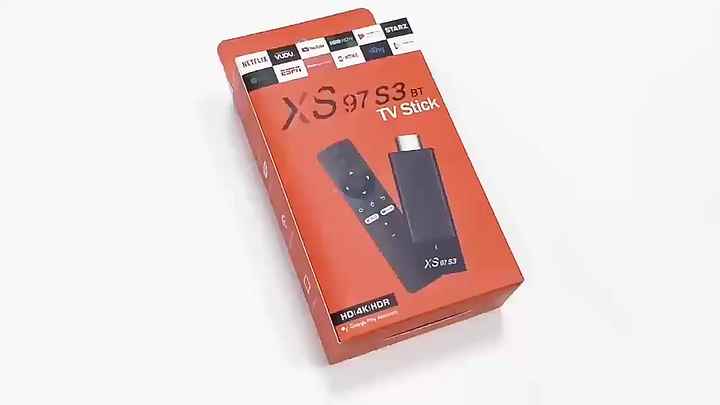 2024 Xs97 S3 BT 4 Core 64Bit Tv Stick 4K Stick Compatible Google Play ...