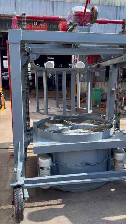 Spain Municipal Engineering Flood Control 15m/h Output Reinforced ...