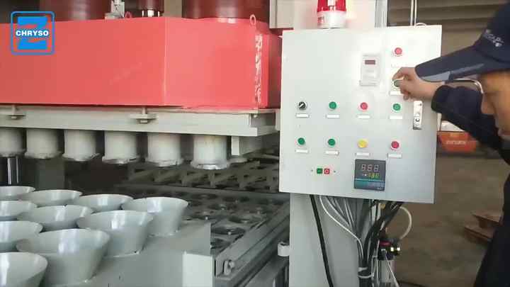 Rice Husk Wheat Corn Straw Compressed Paper Core Plug Molding Press ...