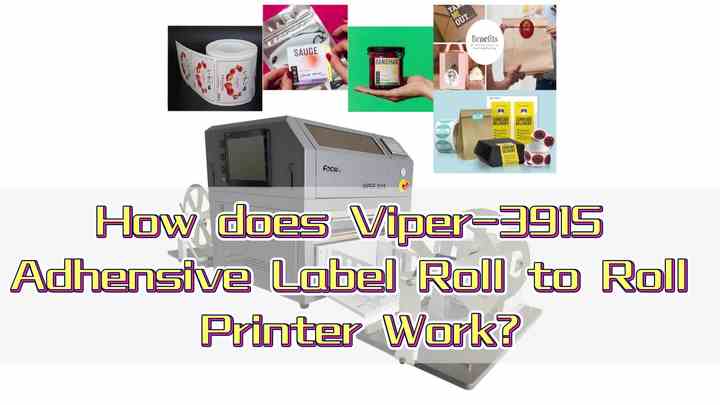 Print Label Machine - Efficient Roll to Roll Label Printing
