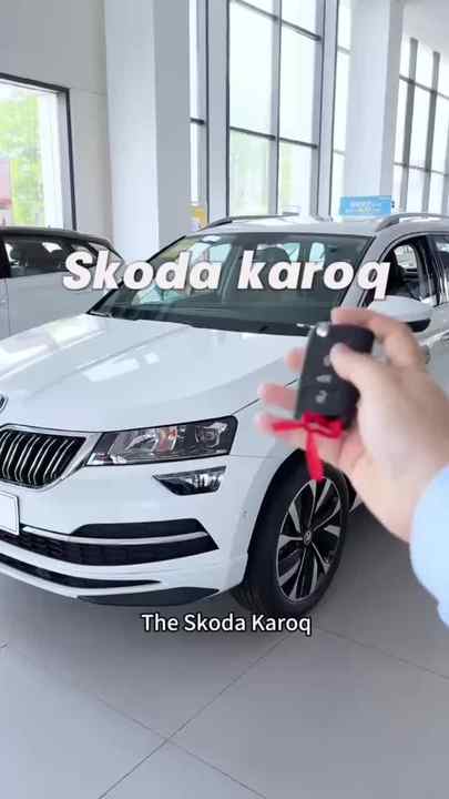 New SKODA Karoq 2025 Gasoline Car Turbocharged Luxury SUV 1.4T 150HP Petrol Engine 7DCT FWD ...