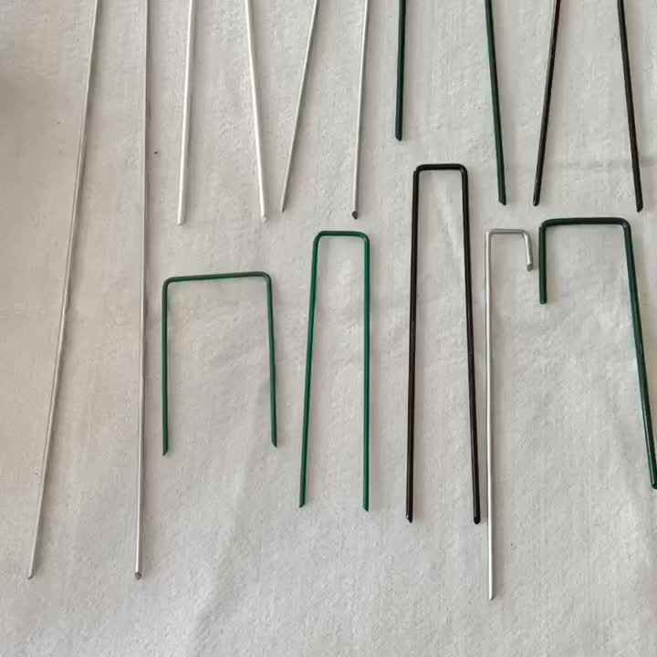 U Pin U Type Nails Galvanized U Type Nail Pvc Coated U Type Nails 42# U ...