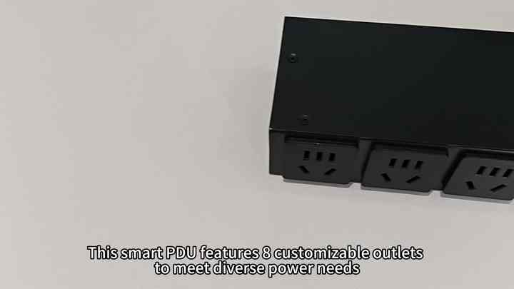 Smart PDU 220V 16A Universal Socket 6-Outlet Total Monitoring & Control ...