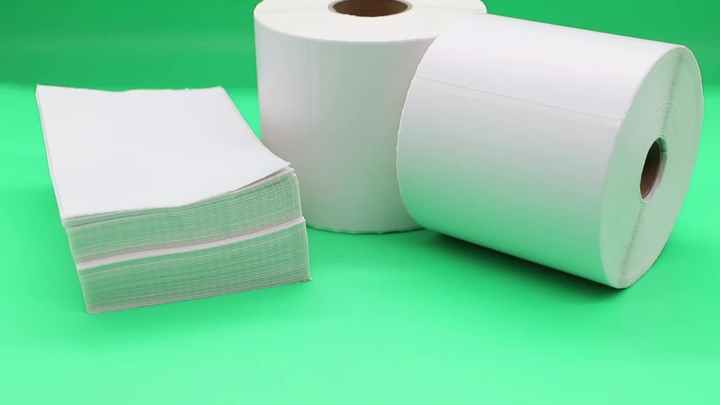 Waterproof A6 for Express Waybill Stickers Stock 100x150 White Shipping ...
