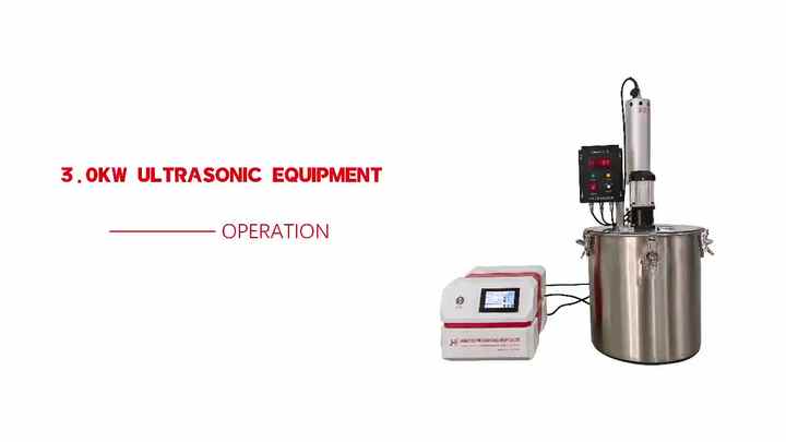 Industrial Ultrasonic Homogenizer Mixer Ultrasound Dispersion ...