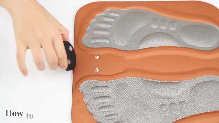 Portable 6-mode 15-speed 3D Foot Sole Massage Pad for Foot Acupoint ...