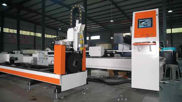 2025 Latest Simple Laser Tube Cutting Machine CNC Fiber Tube Cutting ...