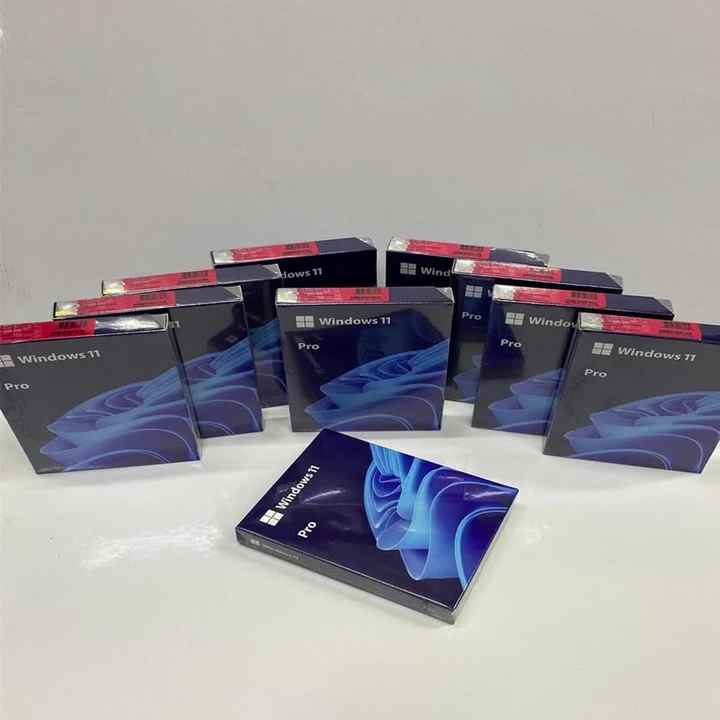 Windows 11 Pro DVD OEM COA with Sticker - Global Activation