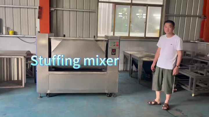 New 200L 304 Stainless Steel CE Certified Meat Mixer Machine 90KG Batch ...