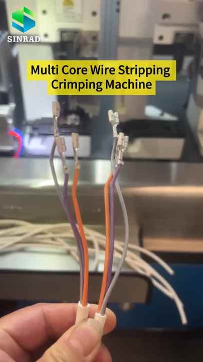 Sinrad SR-MW5600 Automatic Terminal Crimping Machine for Multi-Core ...