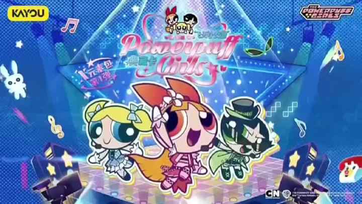 POWERPUFF GIRLS Blind Box Collectible Card Game Anime Character Cute ...