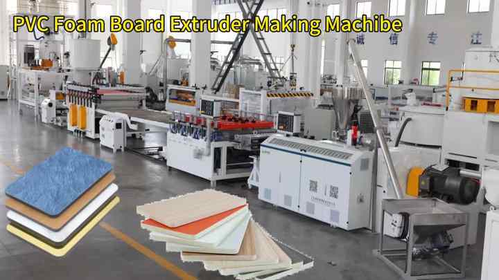 Automatic Twin Screw PLC Controlled PVC Foam Board Making Machine for ...