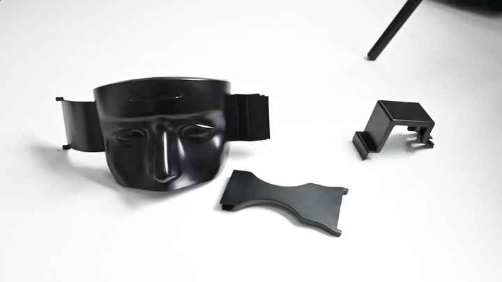 Plastic Material Ski Goggle Display Stand Motocross Goggle Display Rack ...
