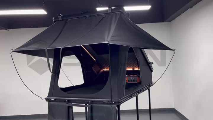 Portable Waterproof Aluminum Rooftop Tent For 2-3 People - Odm Available