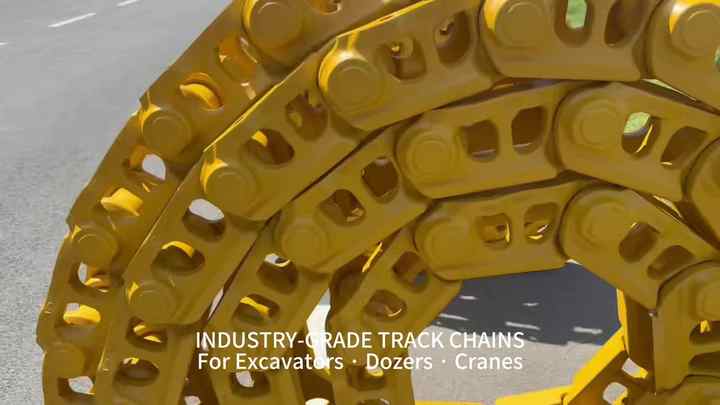 Heavy Duty Bulldozer Track Link Chain Assembly D3 D4 D5 D6 D7 D8 Track ...