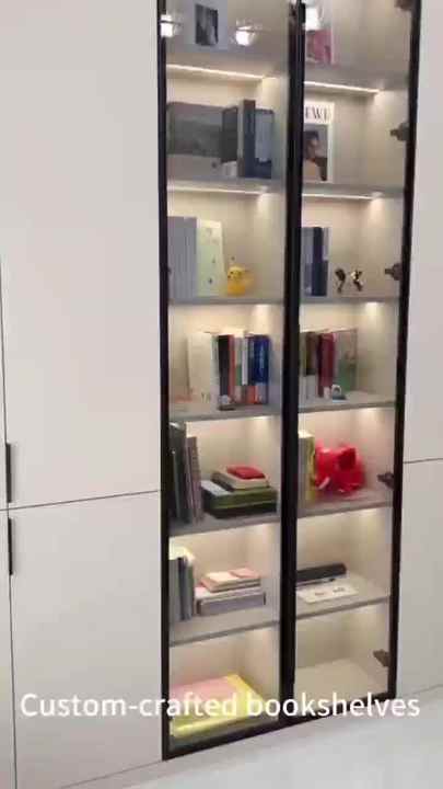 Modern Chinese Design Cabinet Bookshelf for Home Office