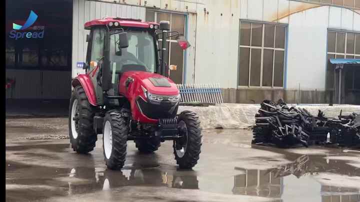 This New 90-horsepower Four-wheel Drive Agricultural Tractor Is ...