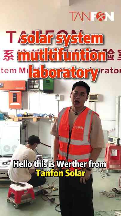 TANFON SOLAR Hybrid Off-Grid Monocrystalline Solar Panel System 5-20KW ...