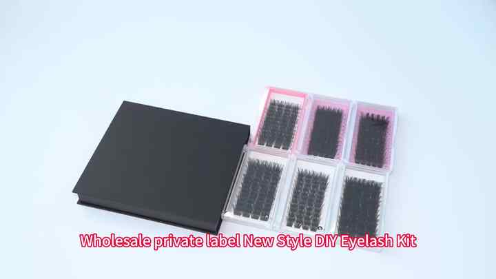 Diy Lash Clusters Kit with Bottom Lashes and Lash Cluster Glue With ...