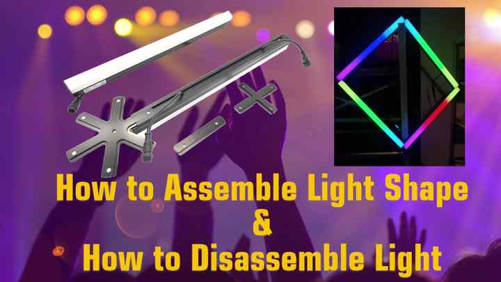 DMX512 LED Bar Light 1M IP65 Waterproof DC12V RGBW for Stage