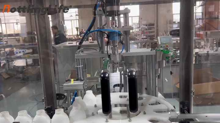 Automatic Beverage & Chemical Bottle Capping Machine with Motor Metal ...