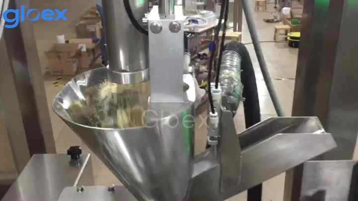 Gloex Automatic Packaging Machine for Protein Powders Stand-Up Pouch ...