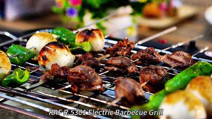 RAF Electric Grill - Efficient, Smokeless BBQ Experience