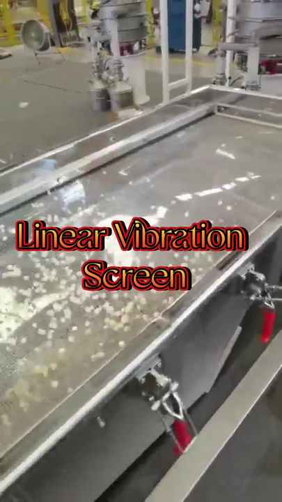 3 Tons Capacity Coconut Shells Sieving Machine Straight Linear ...