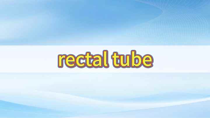 Disposable Rectal Tube for Constipation and Enema Clear Catheter Dia ...