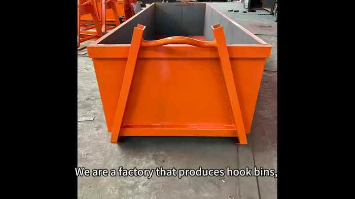 Customized Hook Lift Dumpsters Garbage Dumpsters Hook Lift Bin ...