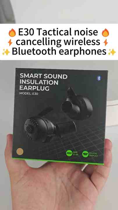 ARM NEXT E30 NRR27db Tactical Headset Electronic Anti-noise Wireless ...