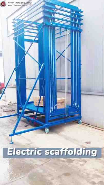 Mobile Electric Scaffold Platforms Scaffolding Lift Electrical Scaffold ...