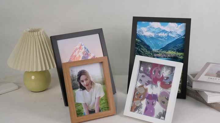 High Quality European Style A4 Photo Frame Customizable Logo UV Printed ...
