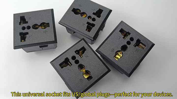 Quality PA66 Material 3-Pin Rocker Switch Socket DC Power Jack Series ...