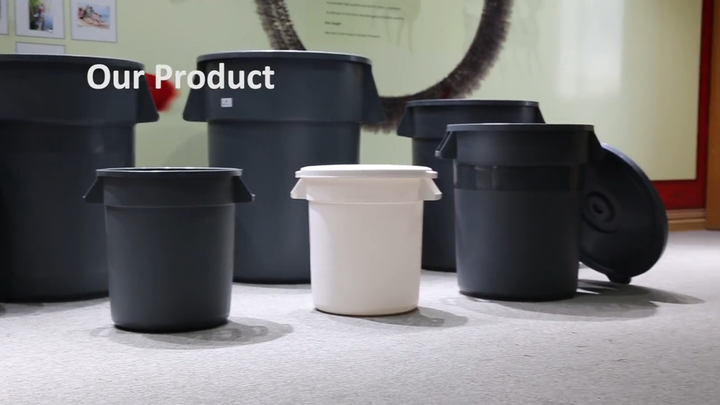 10 Gallon 40 Liter Round Brute Container Dust Bin| Alibaba.com